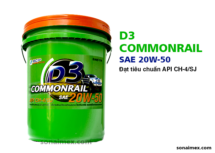 BCP D3 Commonrail CH4/SJ lubricating oil for diesel engine in Vietnam market - Lubricants ...